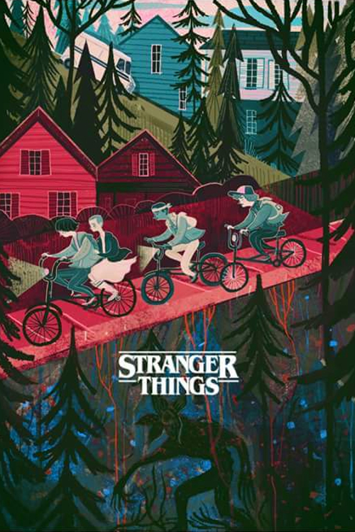 Stranger Things Season 1 Poster 5 | 金海报-GoldPoster